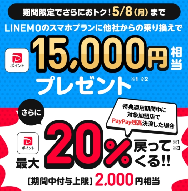 PayPay改悪！紐づけたクレジットカード利用が不可に！「LINEMO」を契約しよう！ | KEN